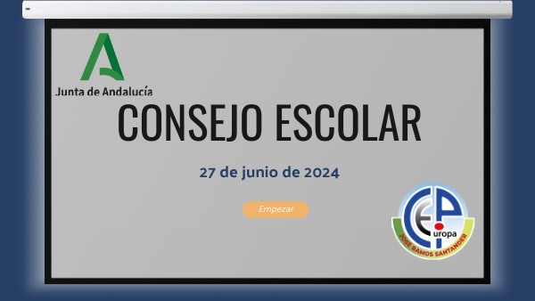 Consejo Escolar 27 junio de 2024 | Genially