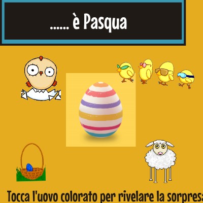 Card interattiva pasqua