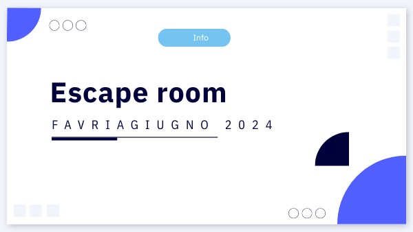 Prova Escape room | Genially