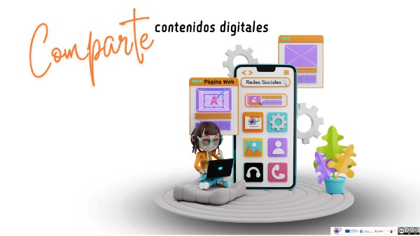 Compartir recursos en Webs y RRSS