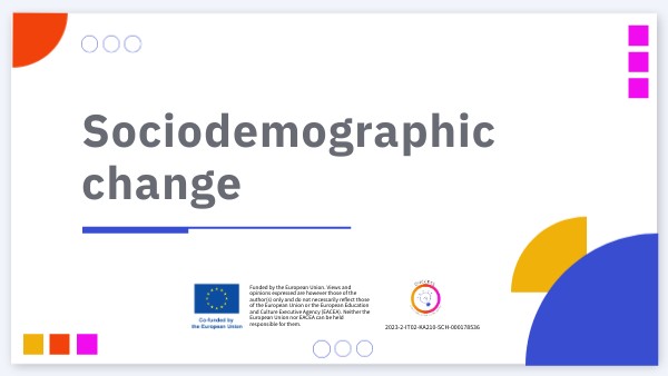 Sociodemographic changes