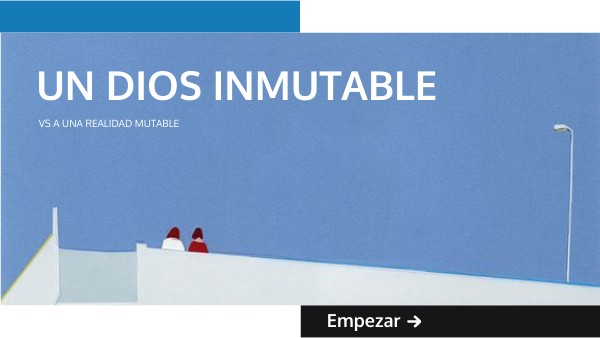 La inmutabilidad de Dios