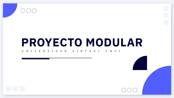 Proyecto Modular