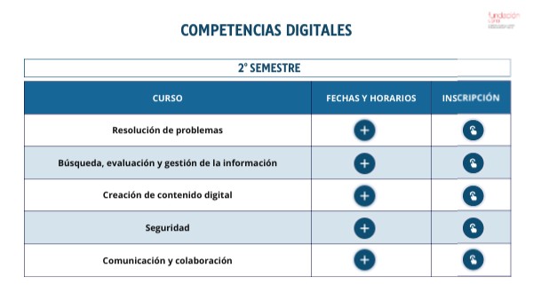 CALENDARIO - DIGITALES - SEM 2