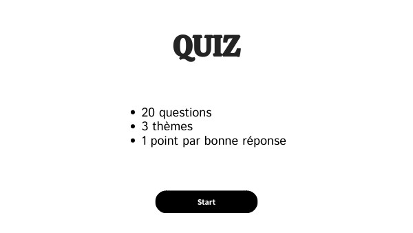 Quiz interactif basique