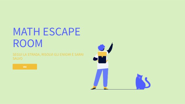 Escape Room MATEMATICA | Genially