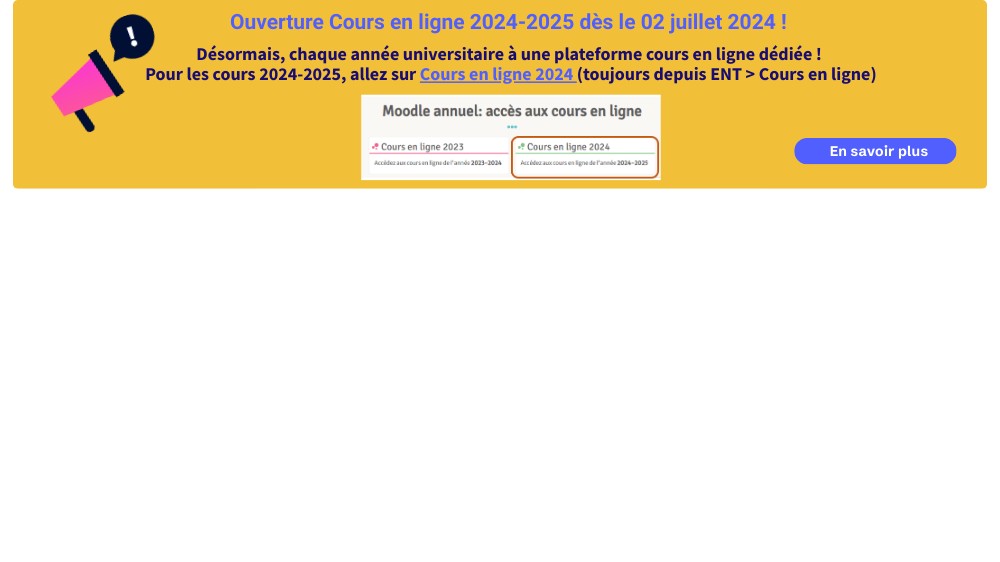 Accès étu tutos Moodle 2024 | Genially