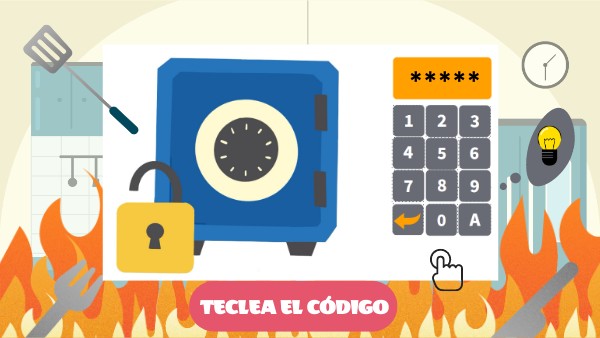 Salvar al chef - Codigo | Genially