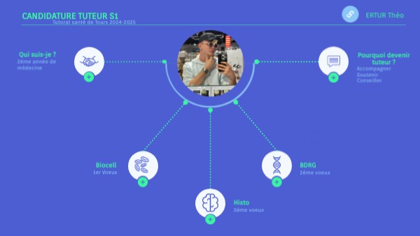 Candidature Tuteur S1 - ERTUR Théo | Genially