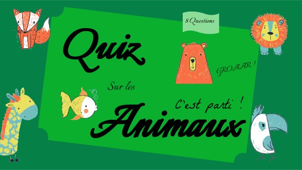 Quiz Animaux