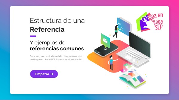 Estructura de la referencias y referencias comunes en PLS | Genially