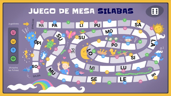Juego de Mesa SILABAS