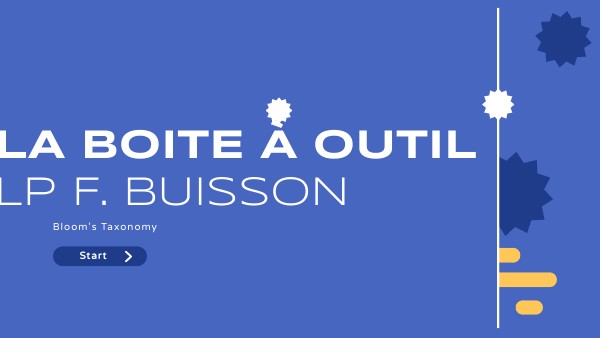La boite à outil du LP F. Buisson