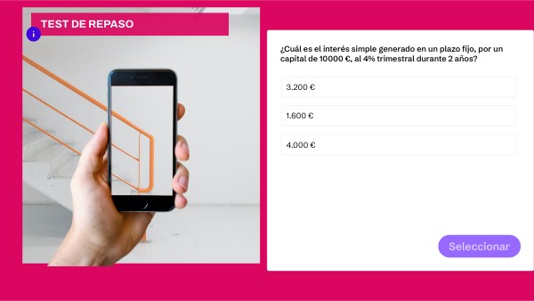 Test CALCULO | Genially