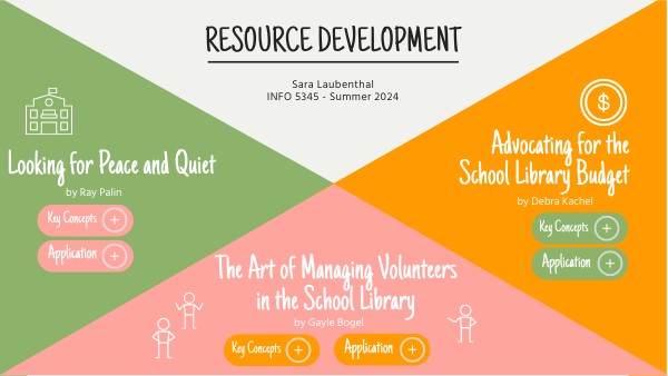 Resource Development Key Concepts