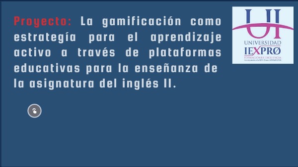 Presentación de Proyecto TAC | Genially