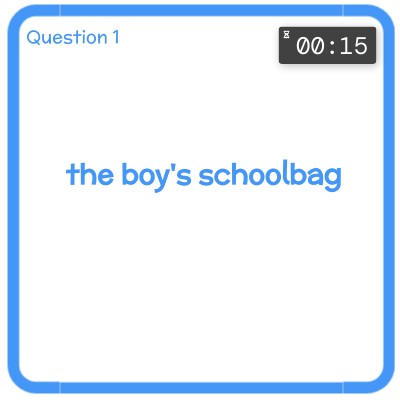 GEN PHRASE QUESTIONS TABLE GROUP COMPETITION | Genially