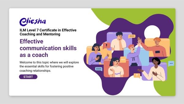 Topic 11: Effective Communication Skills as a Coach