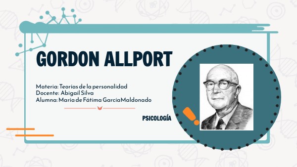 GORDON ALLPORT | Genially