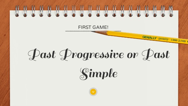 Quiz Past Progressive | Genially