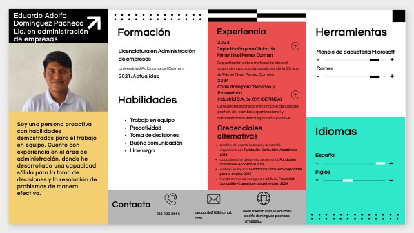 CV interactivo | Genially