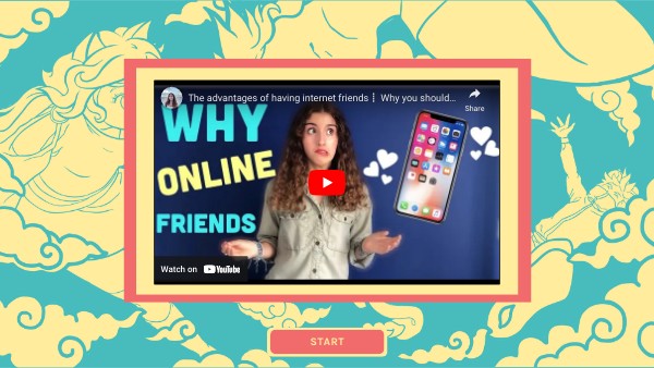 Why you should have internet friends