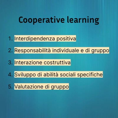 Cooperative learning