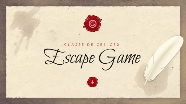 Escape Game CE1-CE2 | Genially