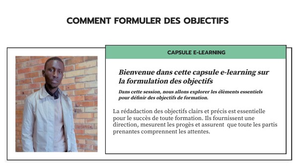 Capsule e-learning