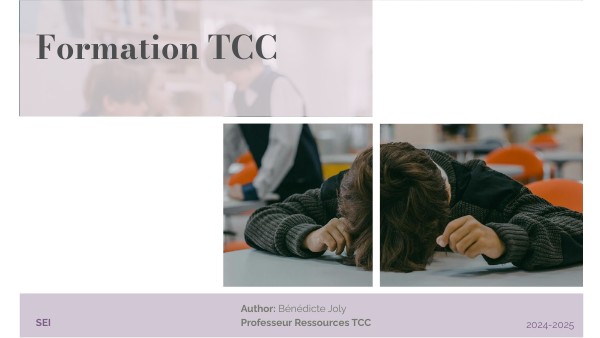 Formation départementale TCC