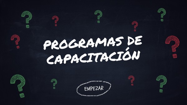 Elaboración de programas de capacitación