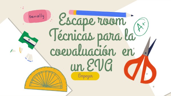 Técnicas para la coevaluación en un EVA | Genially