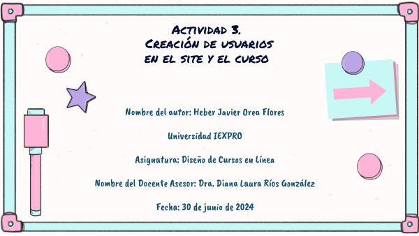 MoodleCloud (Creación de usuarios) | Genially