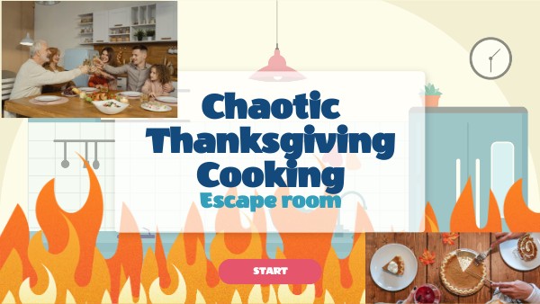 Chaotic Thanksgiving Cooking | Genially