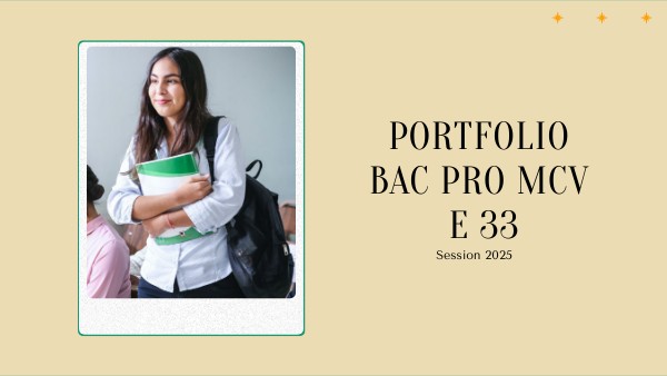 Portfolio de la matière | Genially