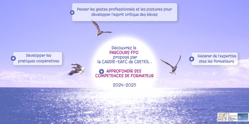 Formations des formateurs CARDIE-EAFC CRETEIL 2024-2025 | Genially