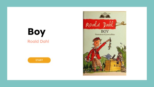 Boy - Roald Dahl