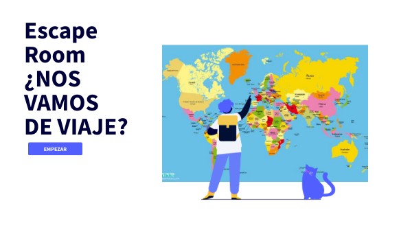 Escape Room ¿Nos vamos de viaje? | Genially