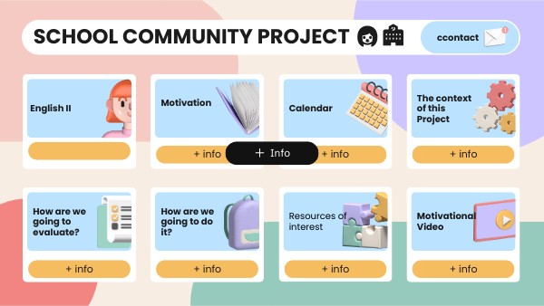 School Community Project GMF 2024 | Genially