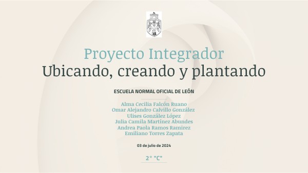 UBICANDO, CREANDO Y PLANTANDO | Genially