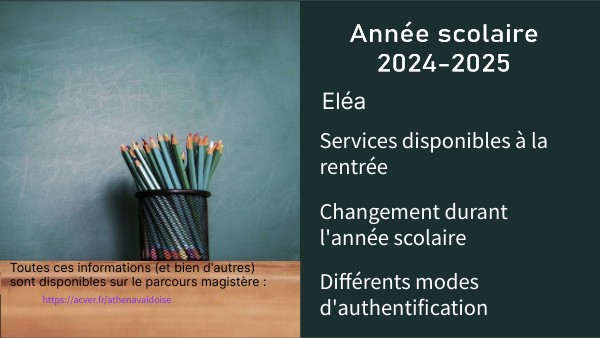 Transition vers 2024-2025