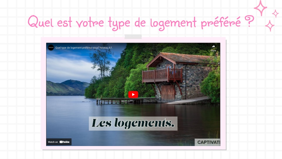 Le logement / a routine