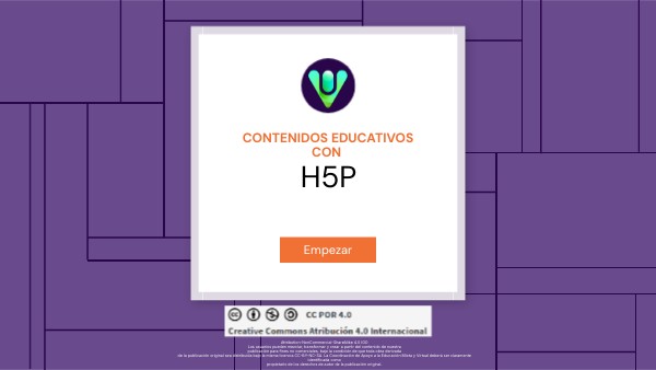 Contenidos educativos con H5P | Genially