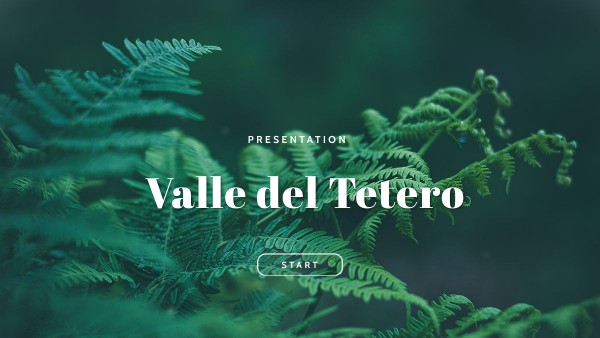 Presentation Valle del tetero | Genially