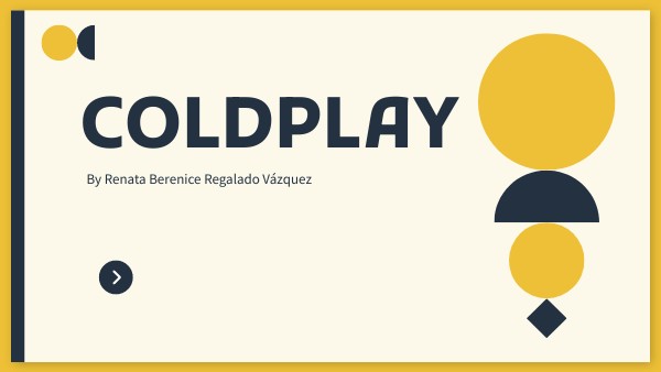 Presentation Coldplay | Genially