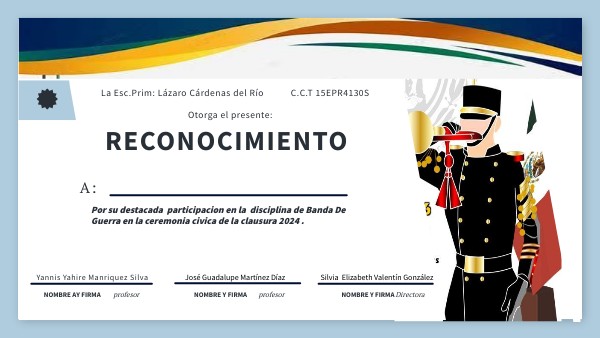 Certificado Diagonal