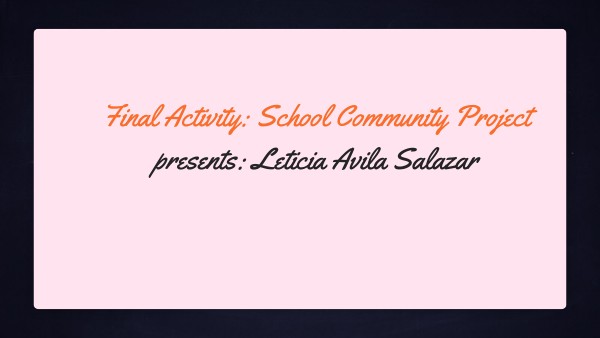 FINAL PROJECT | Genially