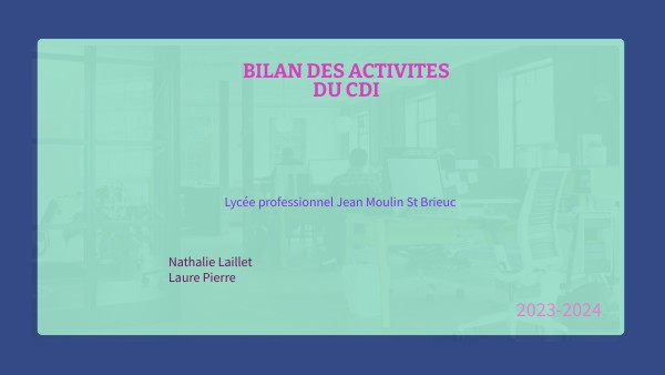 Rapport d'activités 2023-2024