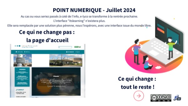 Point numérique - juillet 2024