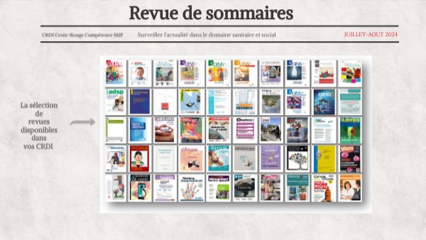 Revue de sommaires Juillet-Août 2024 | Genially